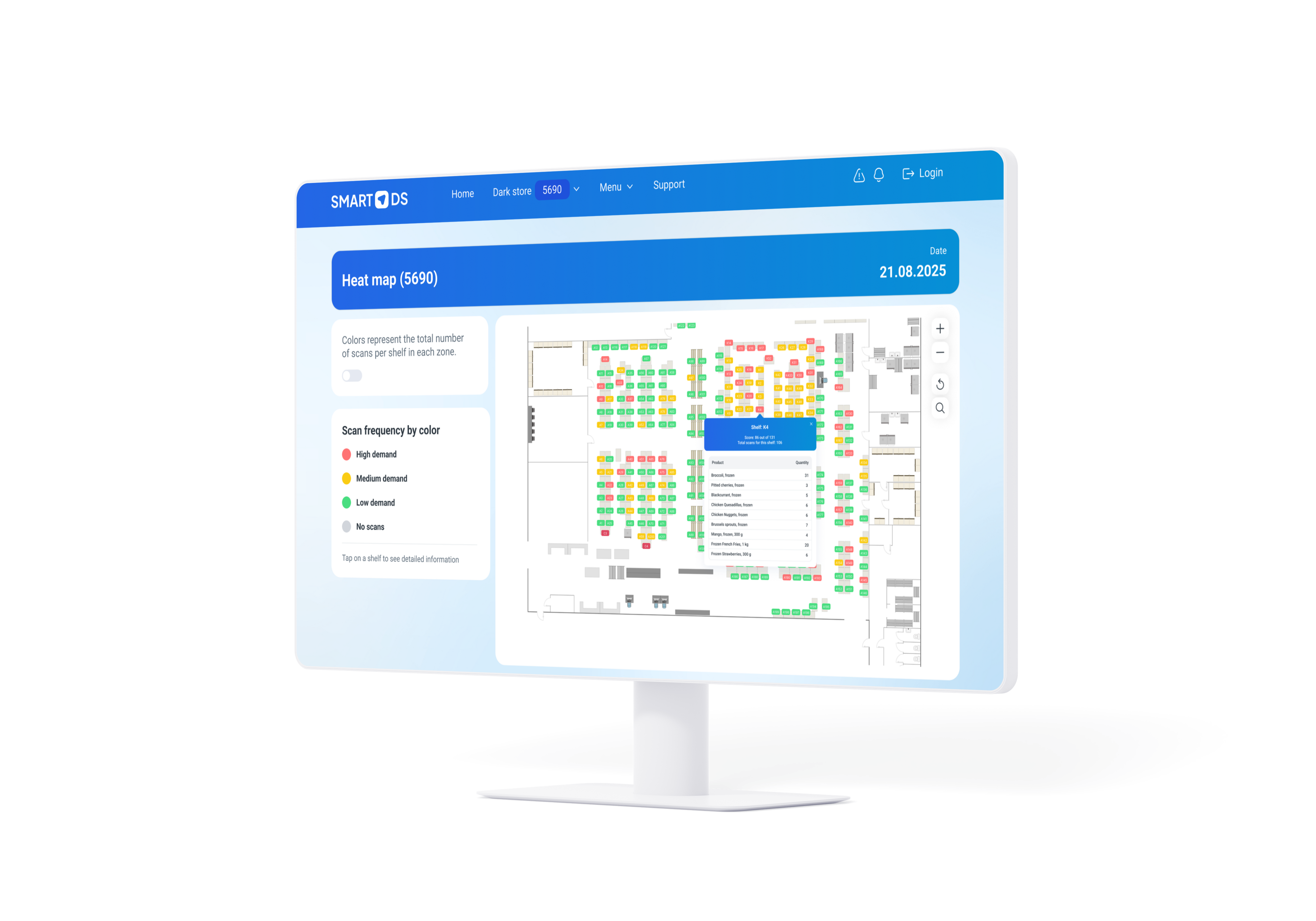 AI Route Optimization Software for Dark Stores | SmartDS